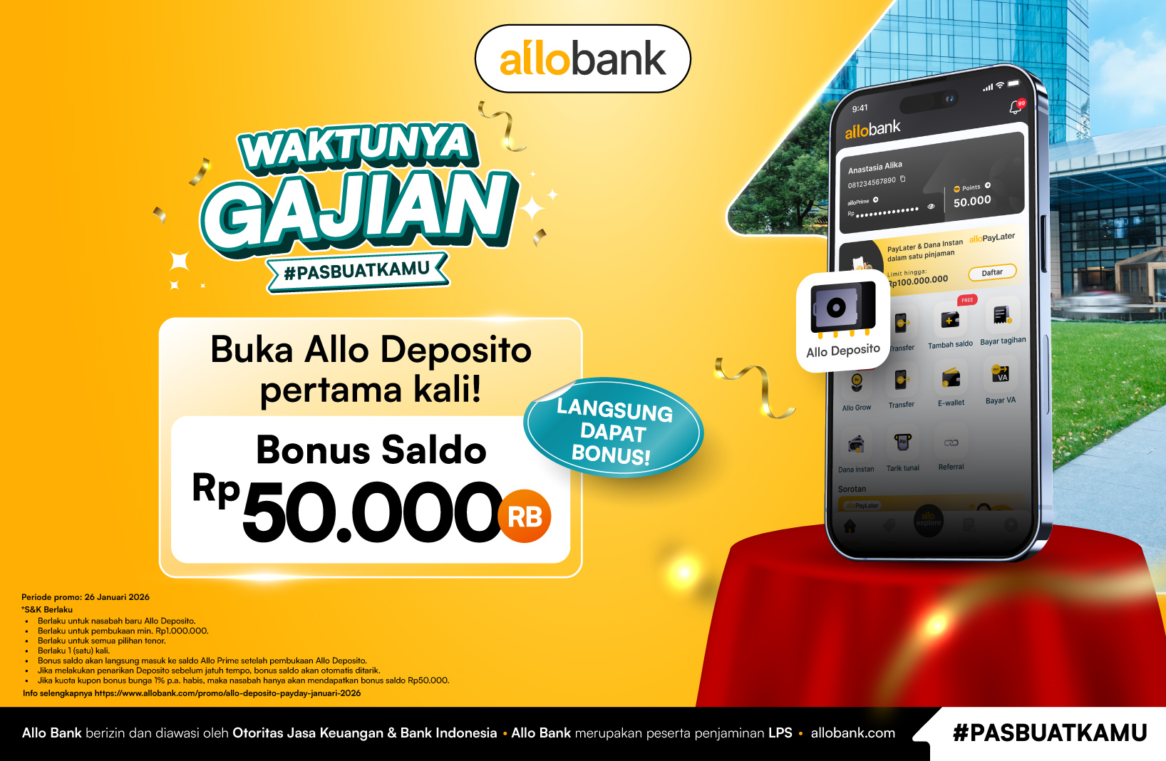 Allobank | All for One, One for All